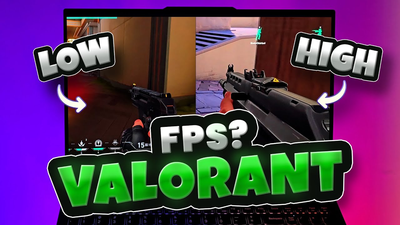 Valorant Gameplay on Legion i7 14650HX with RTX 4060 | Low vs High ...