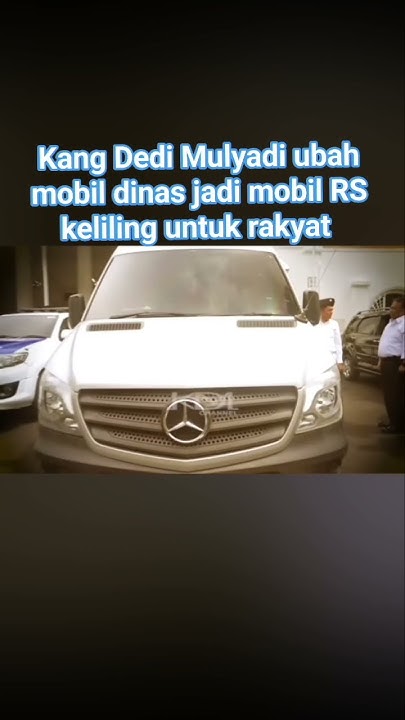 KANG DEDI MULYADI UBAH MOBIL DINAS JADI MOBIL RS KELILING #beritaviral #fypシ゚viral - YouTube