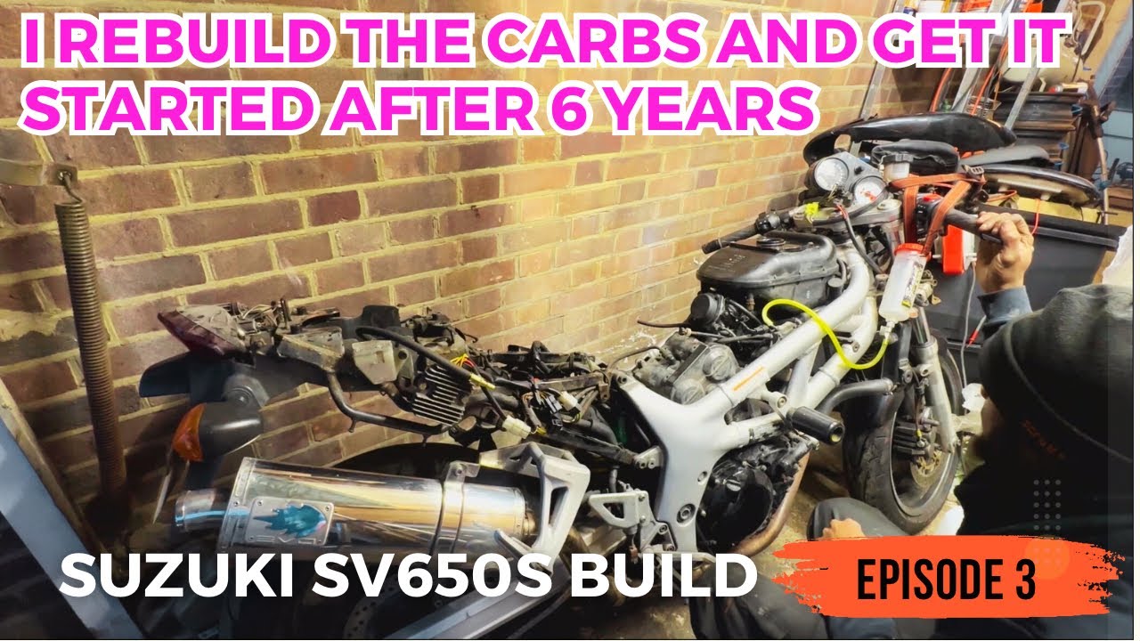 Suzuki SV650s build - Episode 3 - YouTube
