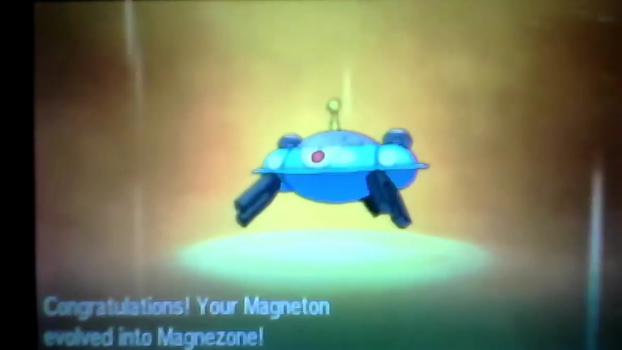 Magneton is Evolving (Pokemon Sun) - YouTube