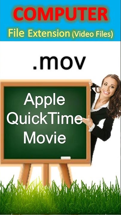 #computerknowledge #computergk Computer File Extension, Video Files, .mov - Apple QuickTime ...