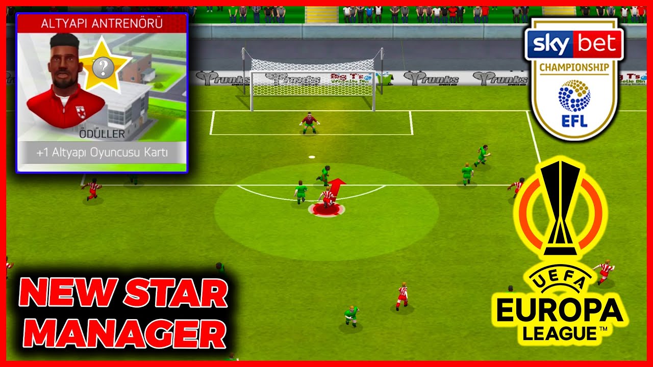 Altyapıdan Yeni Oyuncu! Avrupa Ligi Maçı! New Star Manager #3 - YouTube
