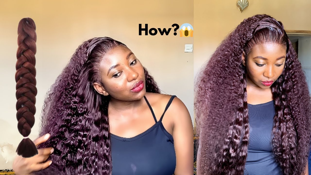 It’s Braiding Hair!😱 How to Install a Flawless Frontal Wig For ...