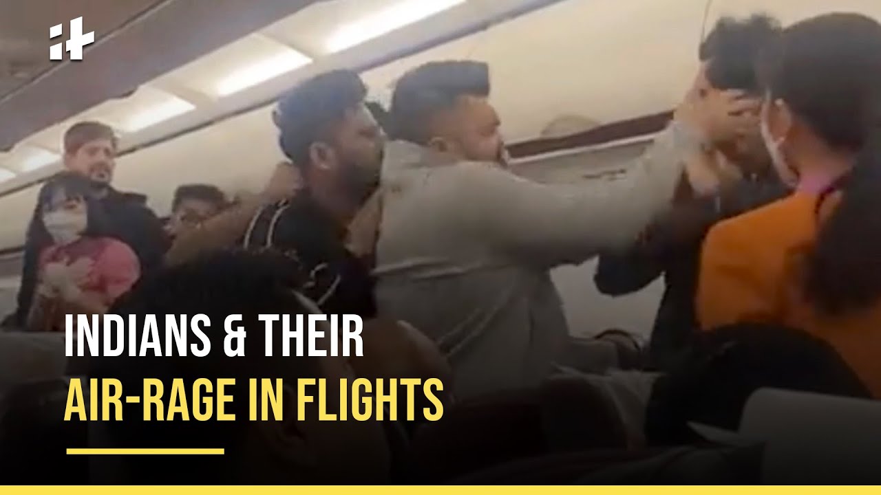 Indians & Their Air-Rage in Flights - YouTube
