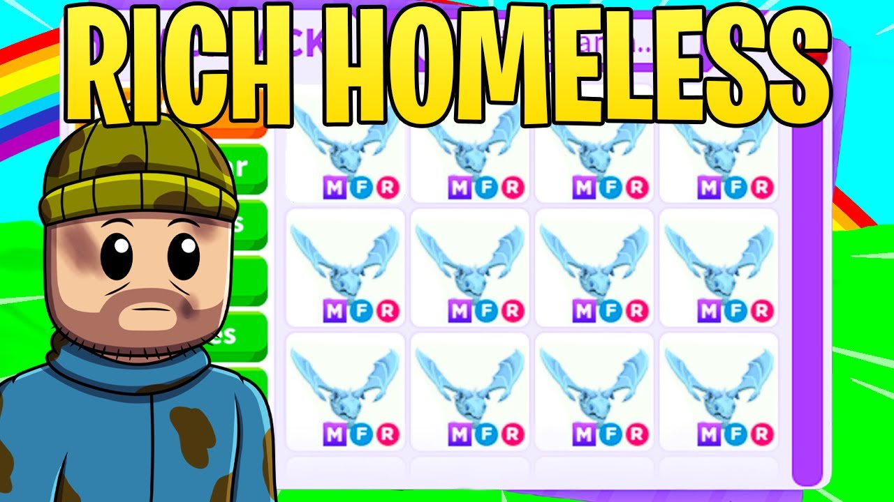 HOMELESS NOOB *FLEX BATTLES* RICH KIDS (ADOPT ME) - YouTube