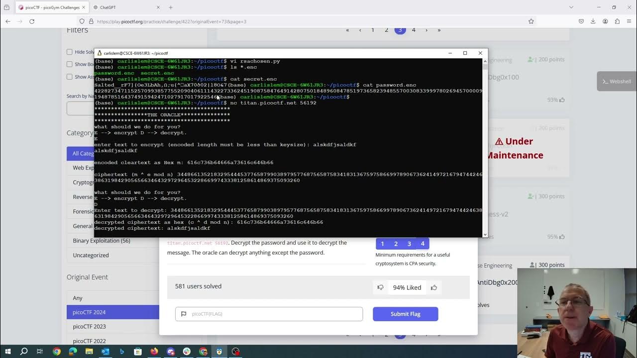 pico2024 rsa oracle - YouTube