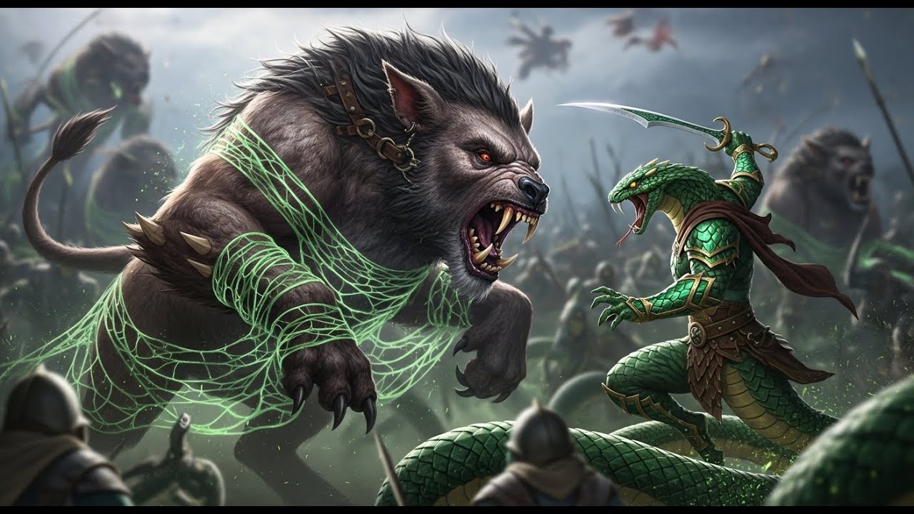 Viperis’ Serpent Net: 530 Warg Pack vs 2,100 Serpent Warriors - Who ...