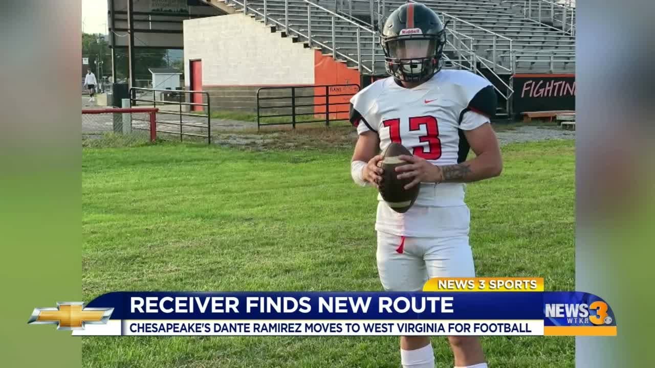 Dante Ramirez moves to WV to play HS football - YouTube
