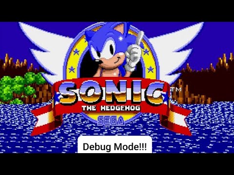 How to get debug mode in sonic 1! - YouTube