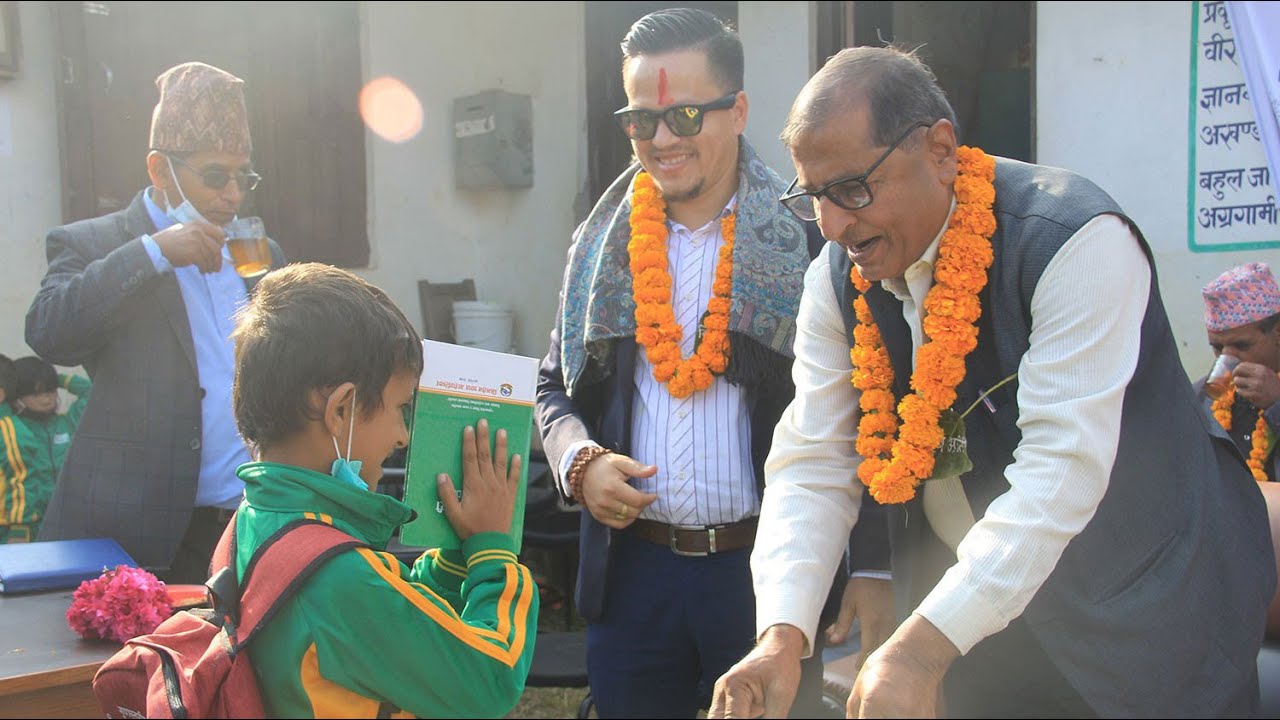 Tracksuit, Bag & Notebook Distribution | Tsum Nubri & Bhimsen Thapa ...