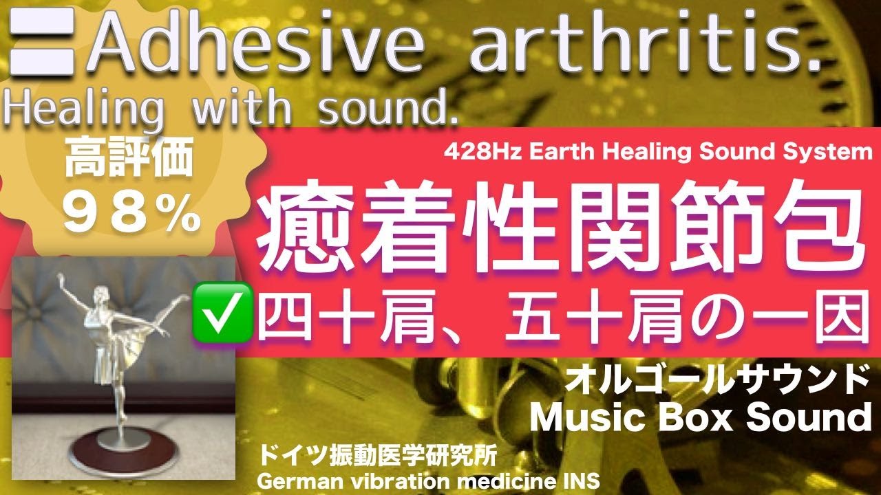 癒着性関節包炎 ★四十肩、五十肩の一因〓Adhesive arthritis. Relax & Healing music with Dr ...