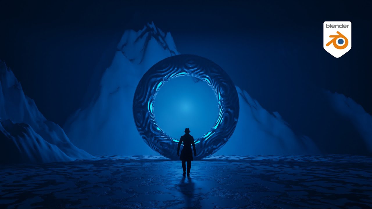 Creating This Surreal Mountain Scene In Blender 3D | Blender and Chill ...