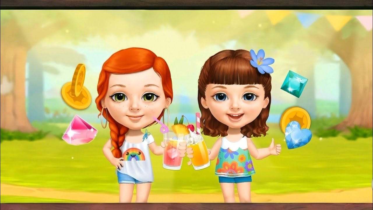 Sweet Baby Fruit Juice Making 🍎🍊 🍇- Sweet baby girl summer camp - Kids ...