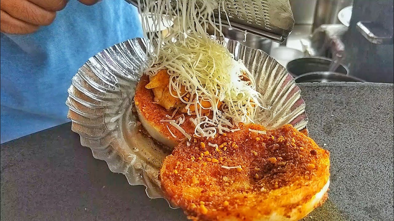 Full Vada Pav Making Process | Masala Cheese Vada Pav | Indian Street ...