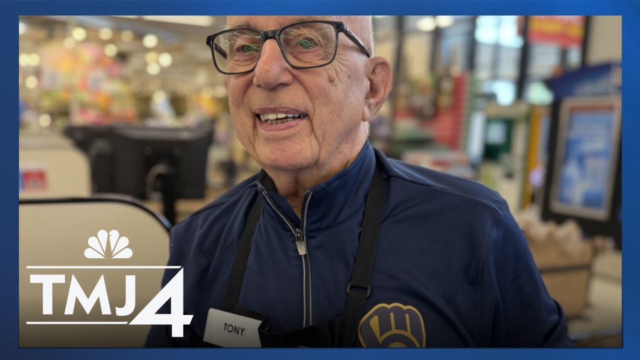 87-year-old Wisconsin man still working 2 jobs after 20 years - YouTube