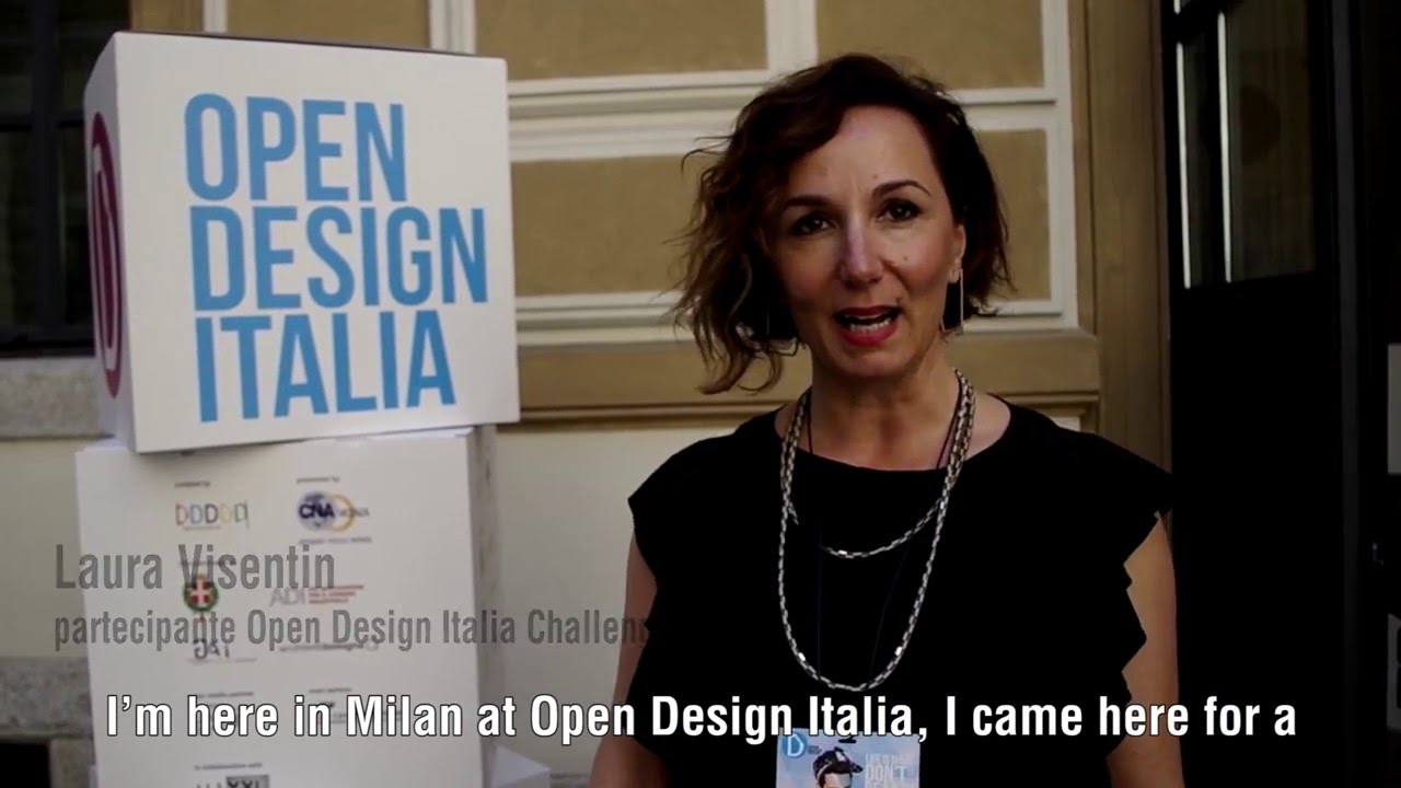 Laura Visentin, partecipante Open Design Italia Challenge Milano - YouTube