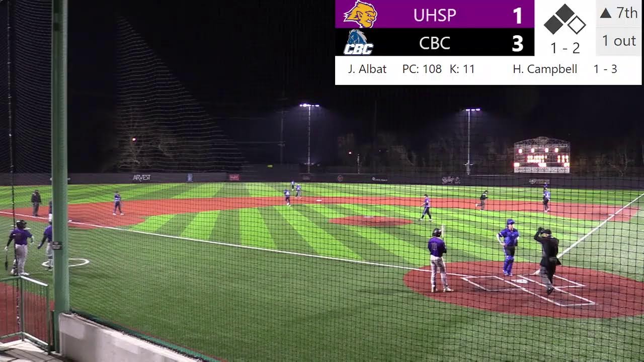 Baseball vs. UHSP - Game 1 - YouTube