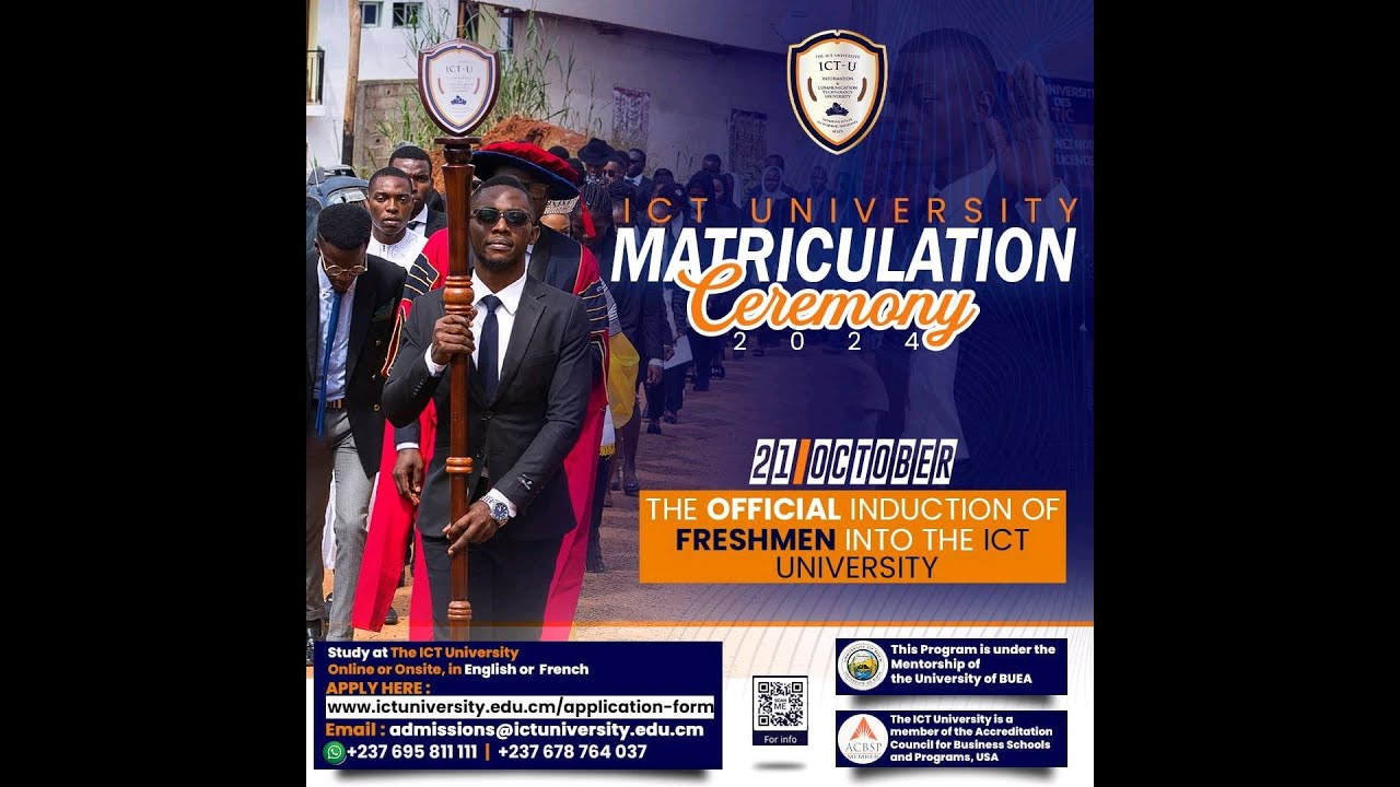 MATRICULATION CEREMONY 2024 - YouTube