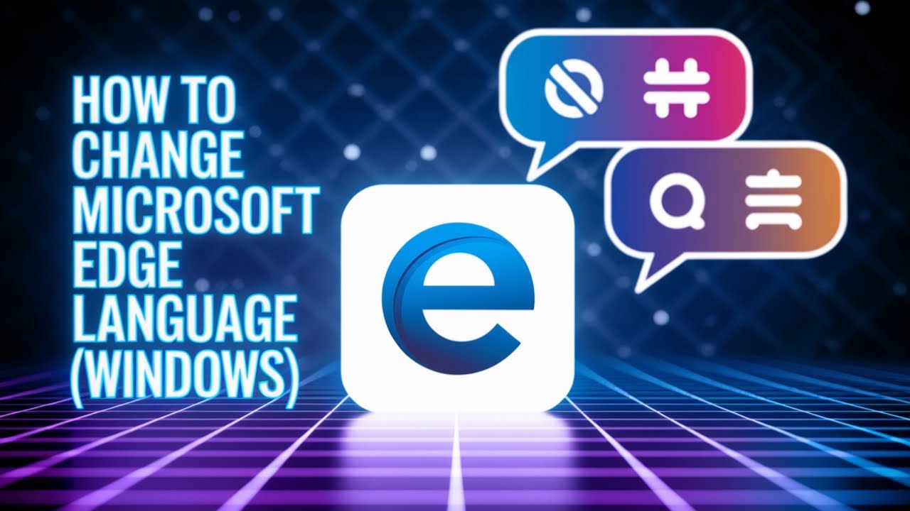 How to Change the Language of Microsoft Edge [Tutorial] - YouTube