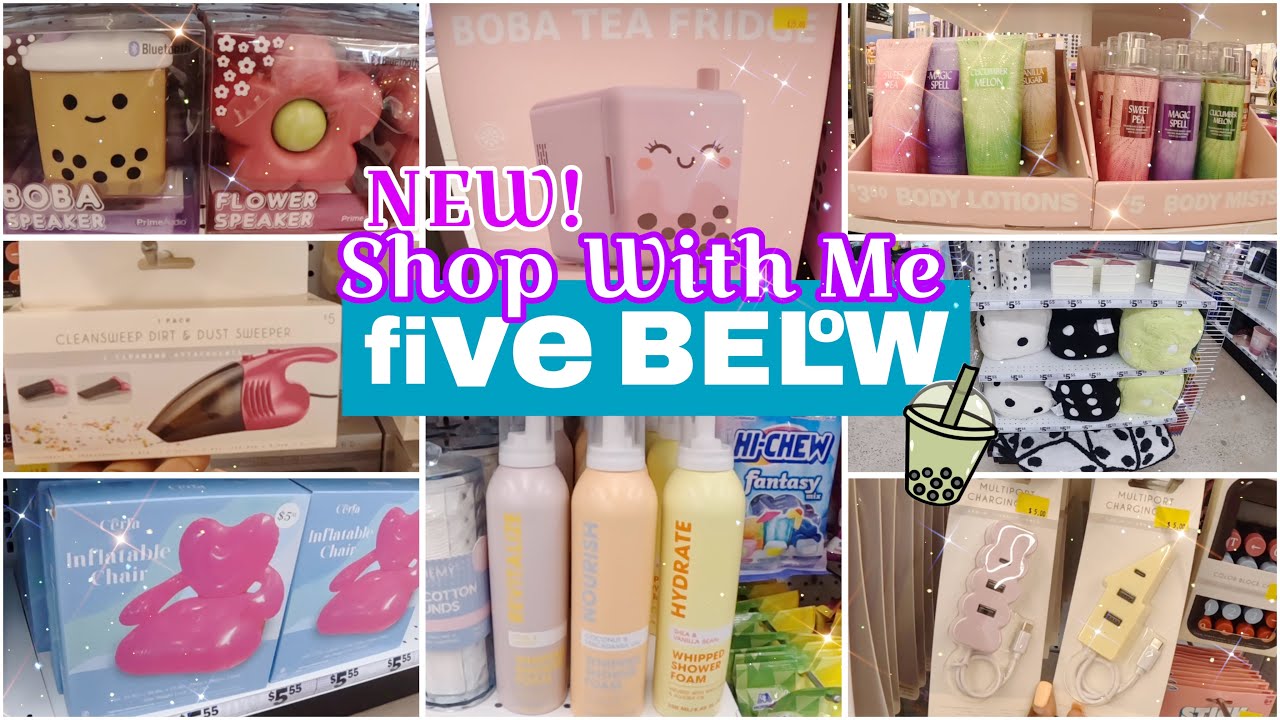 FIVE BELOW NEW Whipped Shower Foam * Tech *Decor * Body Care Speakers ...