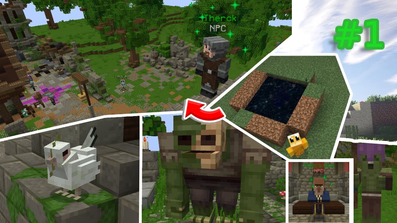 Minecraft poza królestwem #1 - YouTube