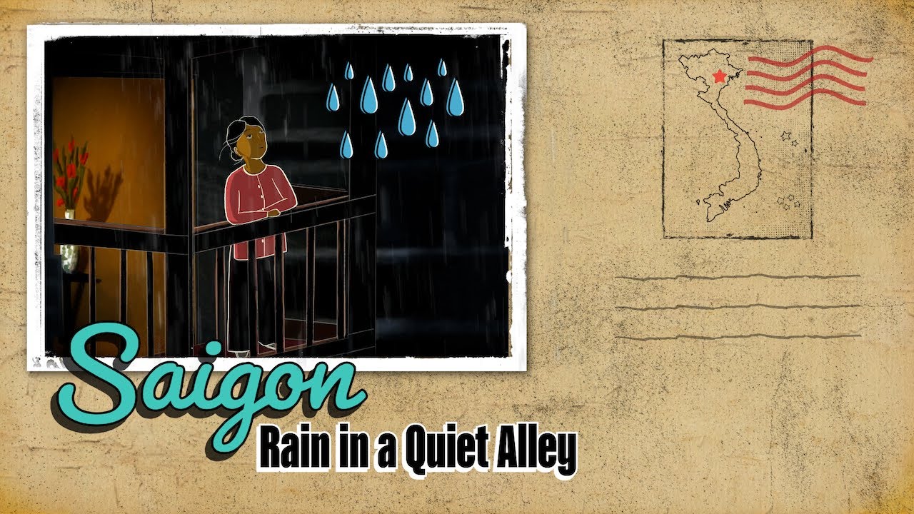 2 Hours of Saigon Rain 🌧️ Banh Mi and Balcony Views in a Quiet ...