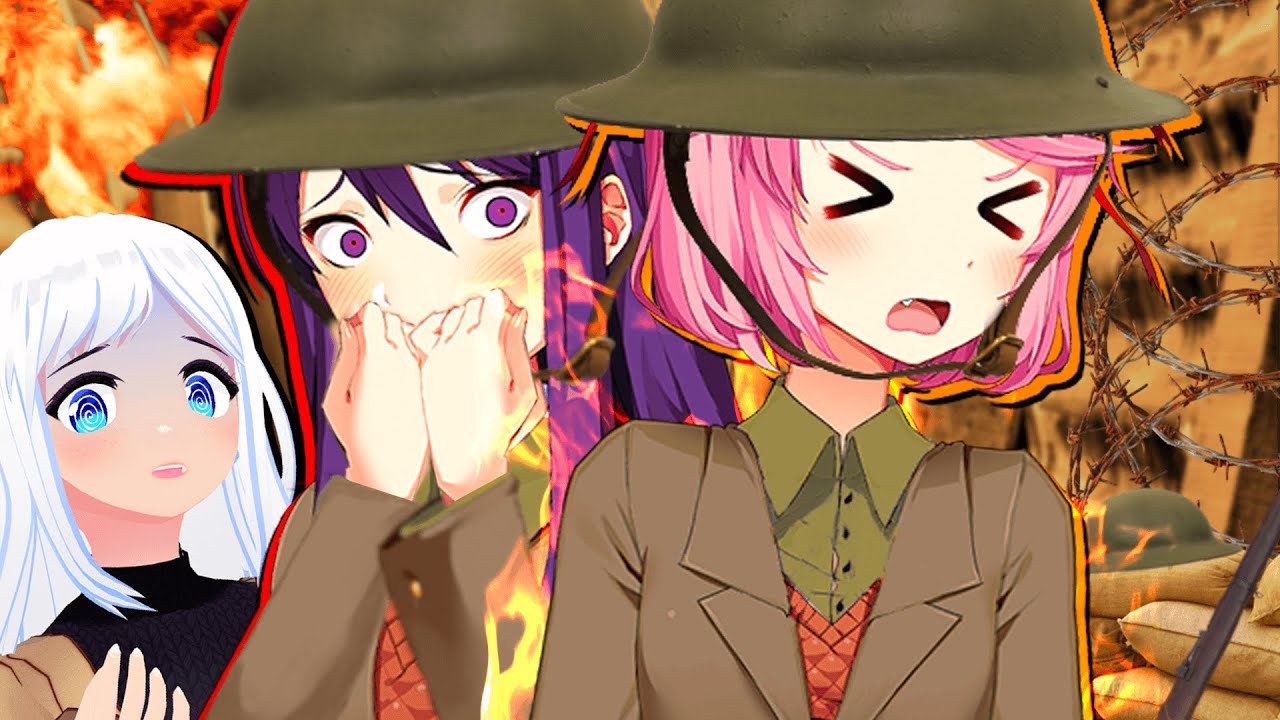 Dokis at War! (DDLC Mod) Trench Warfare - YouTube