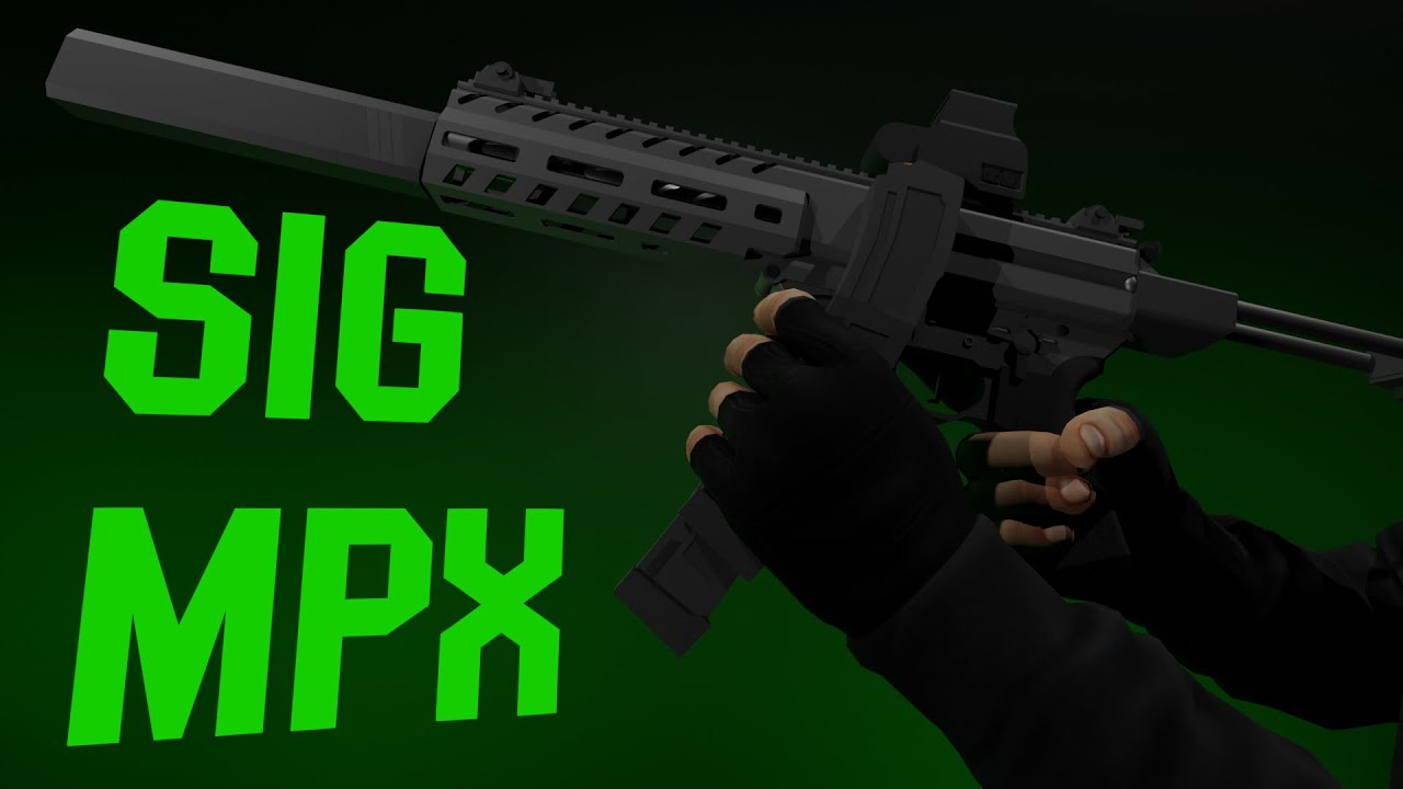 Sig MPX Animation set (Blender) - YouTube
