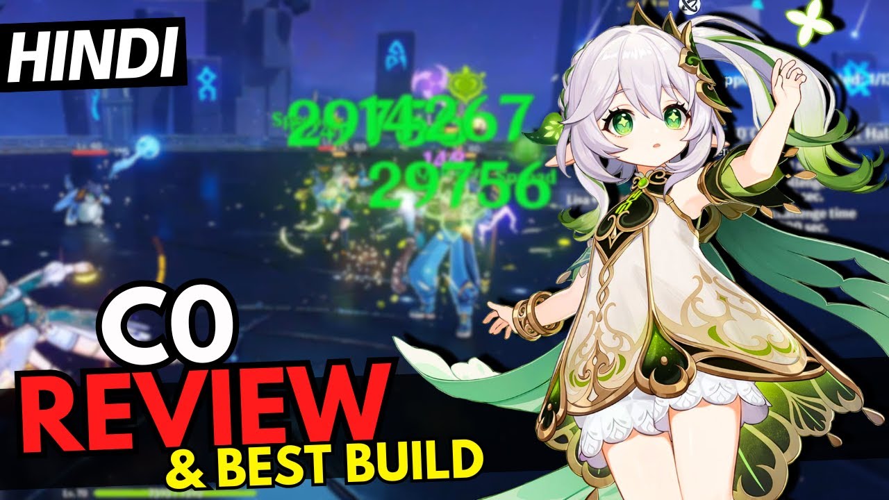 NAHIDA RERUN Worth It (Nahida C0 Review & Best Build) Genshin Impact ...