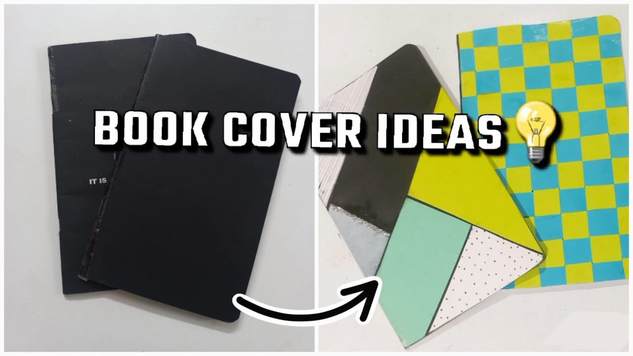 BOOK COVER IDEAS || EASY AND SIMPLE || PAPER WEAVING - YouTube
