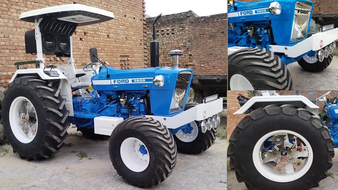 FORD 3600 total modified tractor 🚜 - YouTube