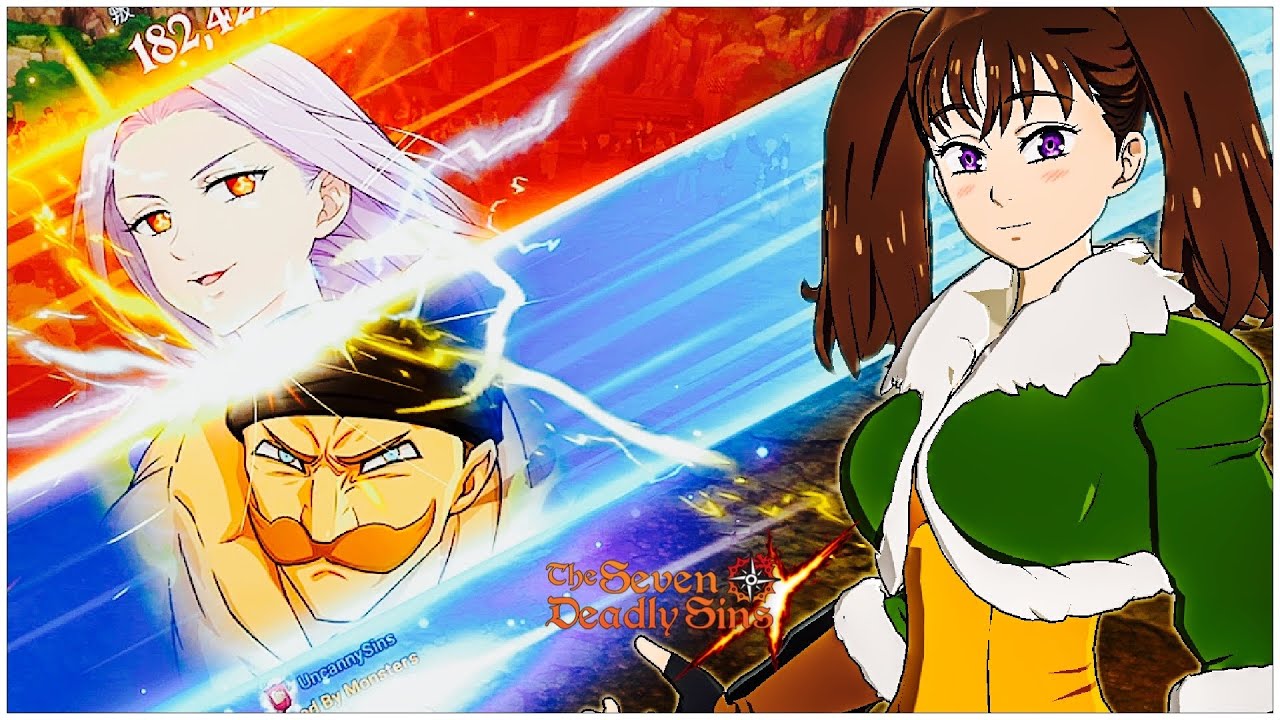 GREEN DIANE IS TRULY A BLESSING FROM THE GODS - 4v4 UNGEARED PVP | 7DS ...