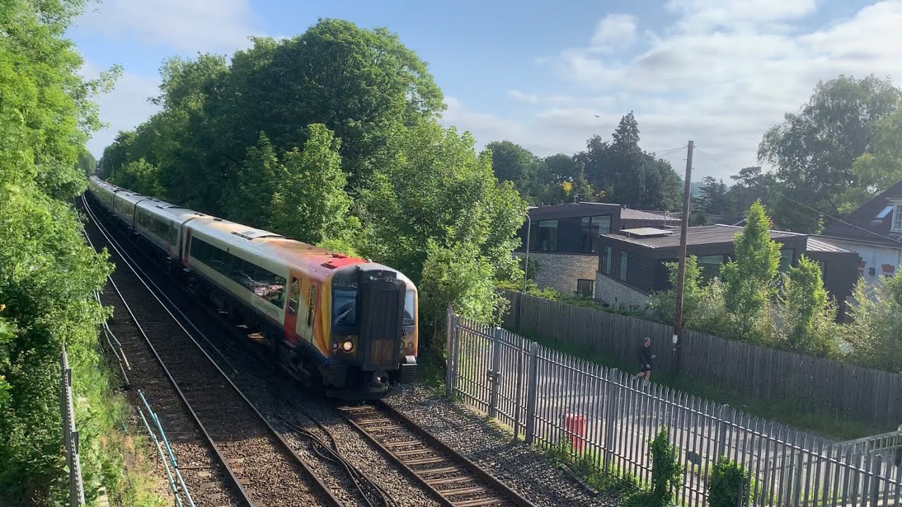 Class 444 Desiro | 444045 + 444043 | South Western Railway - YouTube
