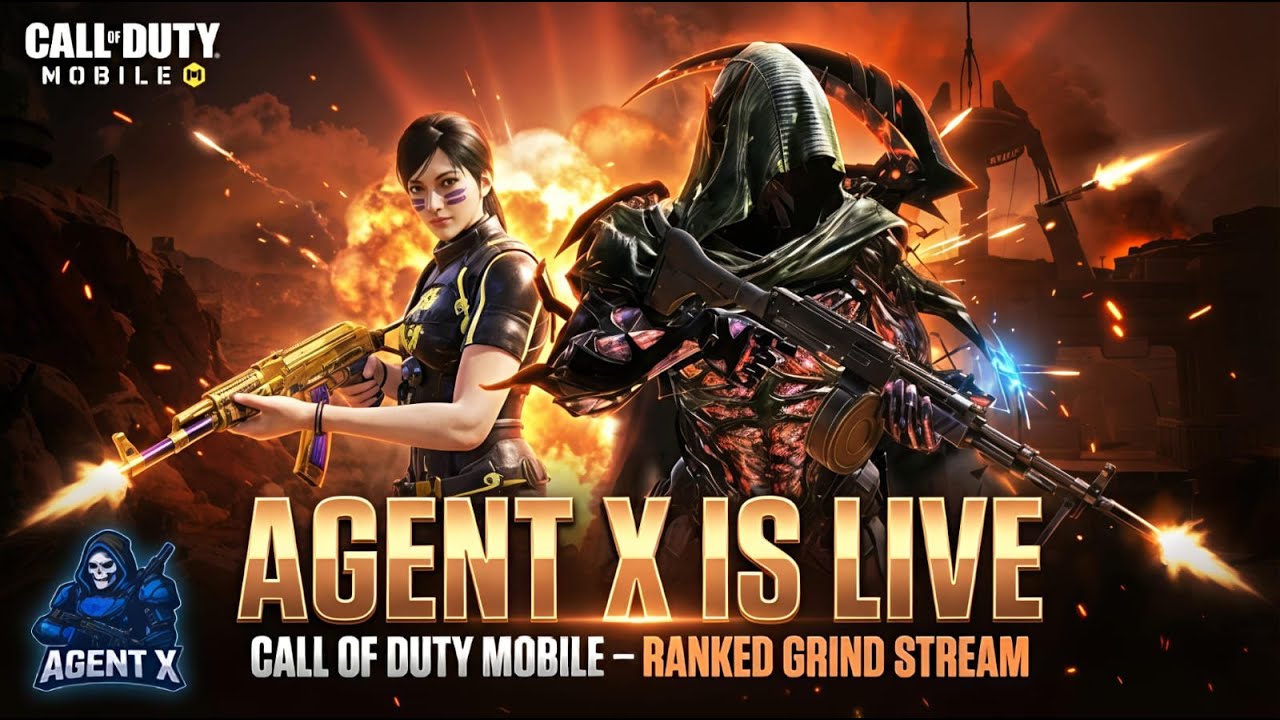 COD Mobile Ranked Pushing LIVE – Road to Legendary | Agent X Is Live ...