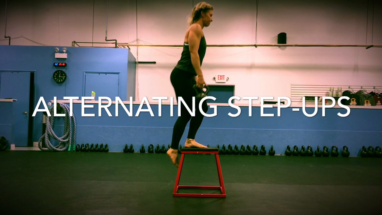 Alternating Step Ups - YouTube