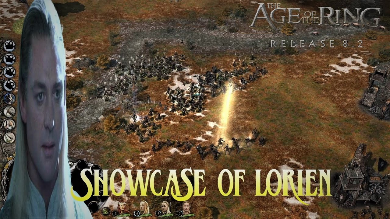 Age of the Ring 8.2. preview of Lorien by Rise of Atlas - YouTube