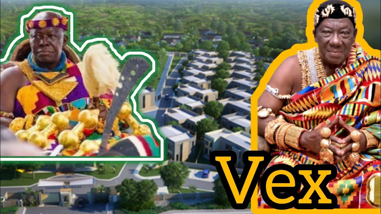 Mampong Hene vex basaaaa!! // Asantehene modern houses and estate is ...