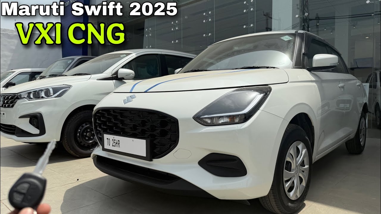 Swift VXI CNG 2025 | Prive & Features 🤩 | Swift 2nd Base Model 2025 ...