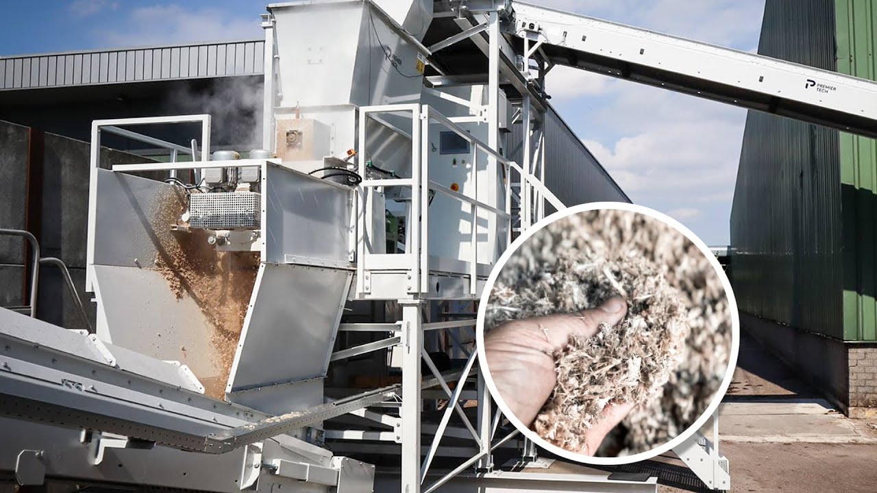 Innovative and versatile production of wood fiber (BPE Series) - YouTube