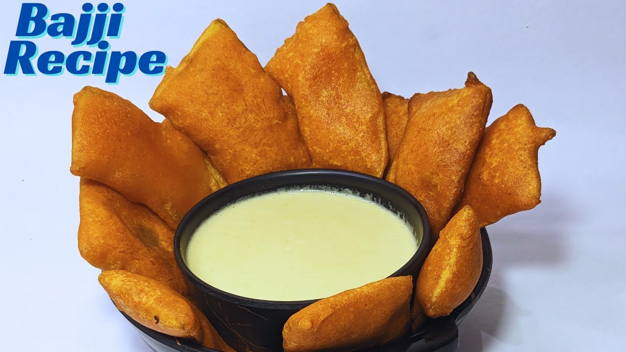 Bajji / Bajji Recipe / Snacks Recipe / Instant Bajji Recipe - YouTube