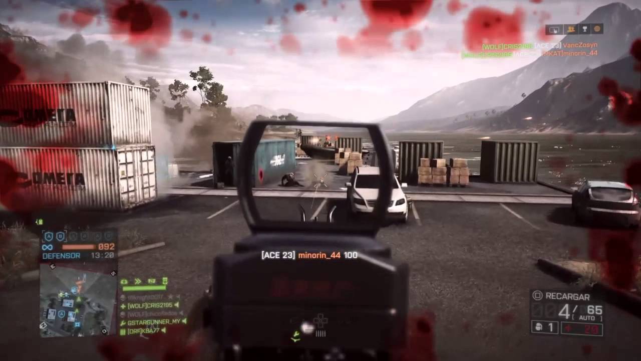 Festejando El Nivel 100 En BF4/CRIS - YouTube