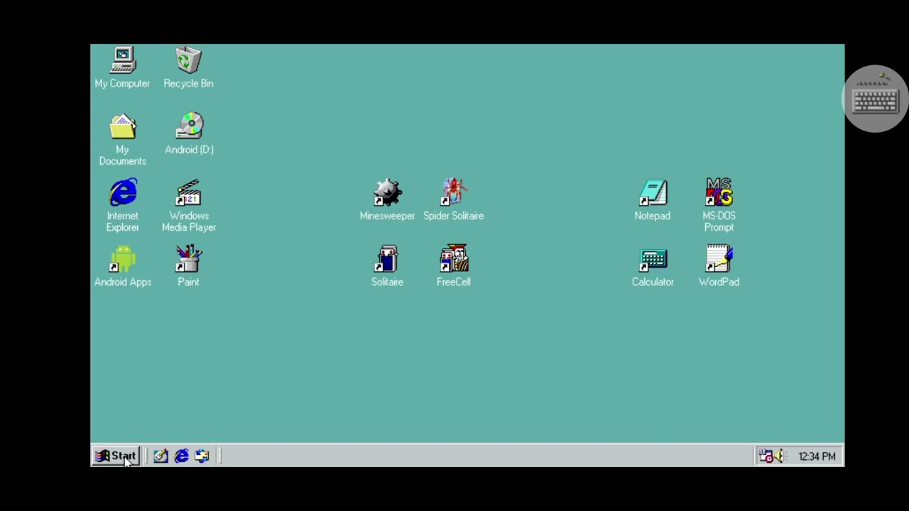 playing 98xx windows (not roblox) - YouTube