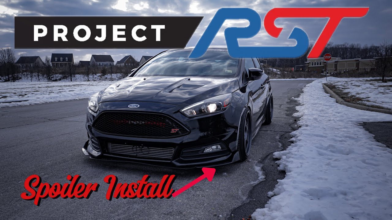 Project RST Front Cup Spoiler KIT Install!! **FAIL - YouTube