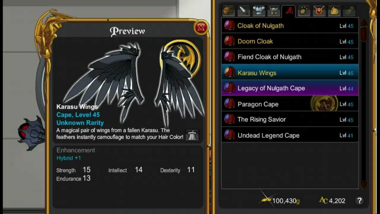 =AQW= All of my items - YouTube