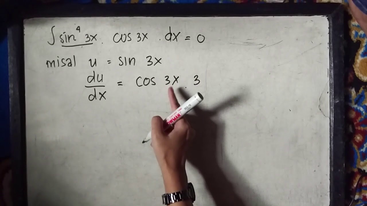 Cara mudah menyelesaikan soal integral sin dan cos - YouTube