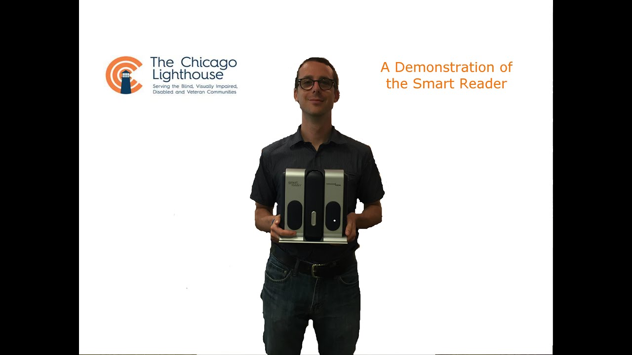 A Demonstration of the Smart Reader from Enhanced Vision - YouTube