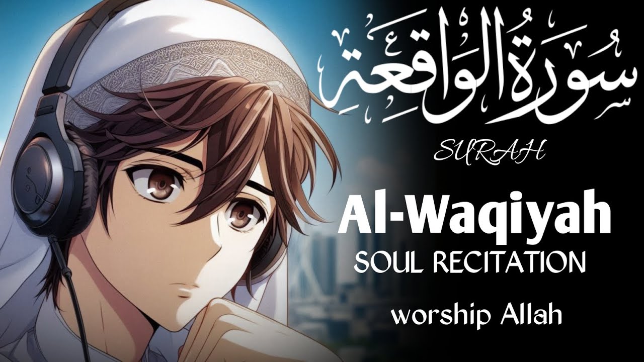 SURAH AL WAQIYAH ( سورۃ الواقعہ) Most SOUL RECITATION انشاء اللہ ...