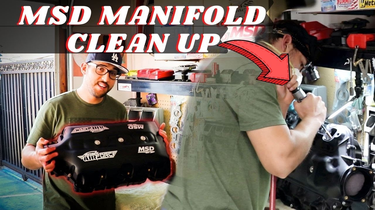 MSD Atomic Intake Manifold **PORTING** - YouTube