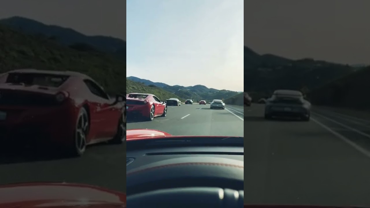 Super Cars Rally with Testarossa - YouTube