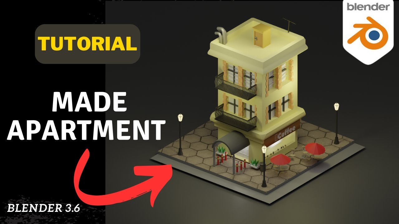 Master the Art of Interior Design: Easy Apartment in Blender 3.6 - YouTube